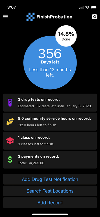 FinishProbation makes probation easier to manage